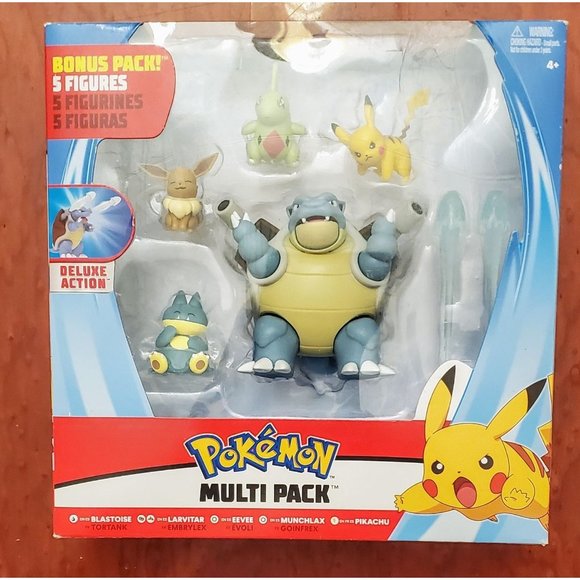 Pokemon | Toys | Pokemon Figure Multi Pack With Blastoise | Poshmark